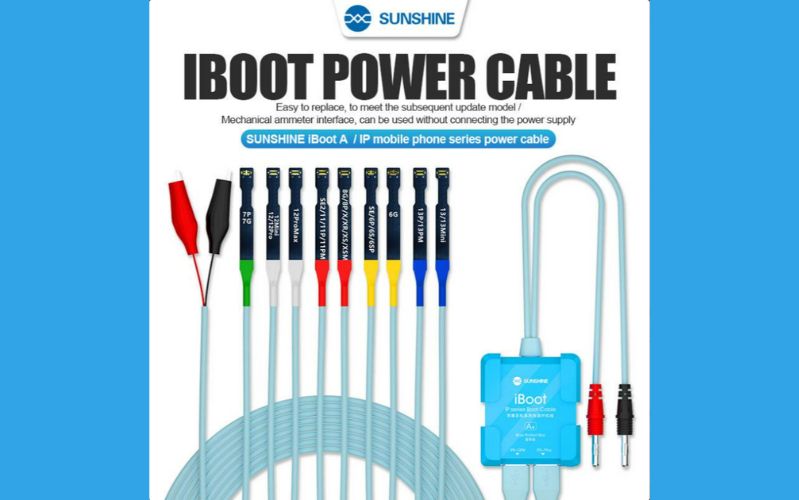 Bộ dây cấp nguồn Sunshine iBoot (iPhone 6 đến iPhone 13 Pro Max)